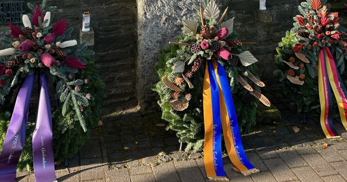 Idstein gedenkt Opfern von Krieg und Gewalt | Stadtverwaltung Idstein